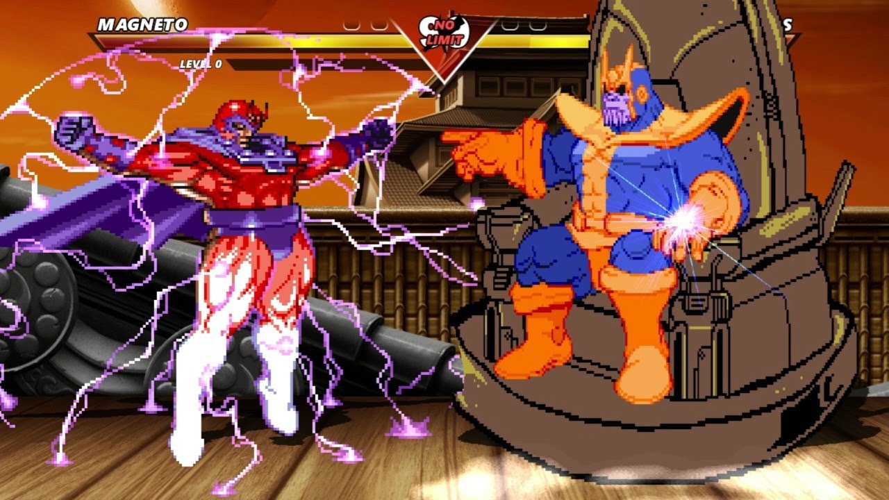 MAGNETO vs THANOS - Highest Level Awesome Fight! - YouTube