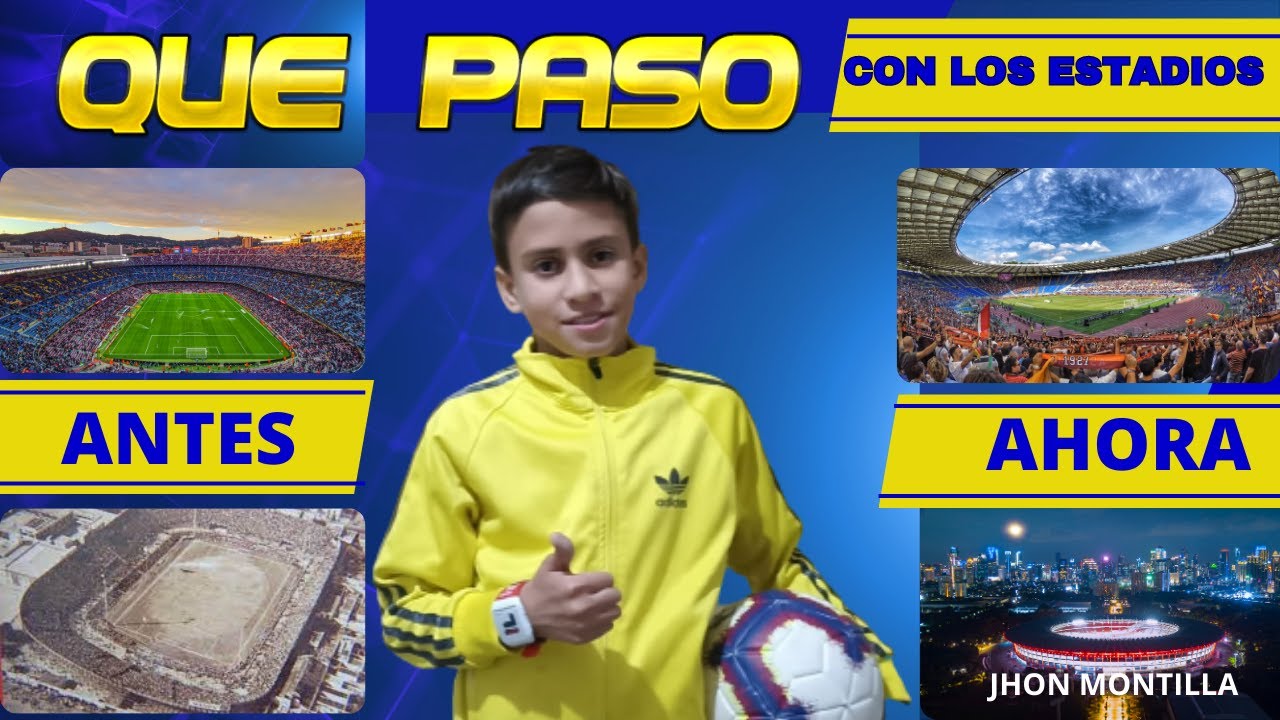 LOS ESTADIOS DE FÚTBOL Y SU IMPRESIONANTE EVOLUCIÓN ALREDEDOR DEL MUNDO ...