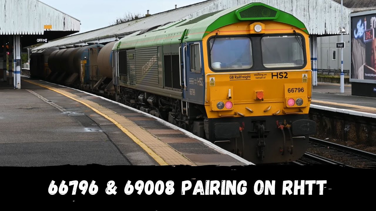 Unusual Class 66 & 69 RHTT pairing at Ramsgate - plus Class 375 depot ...