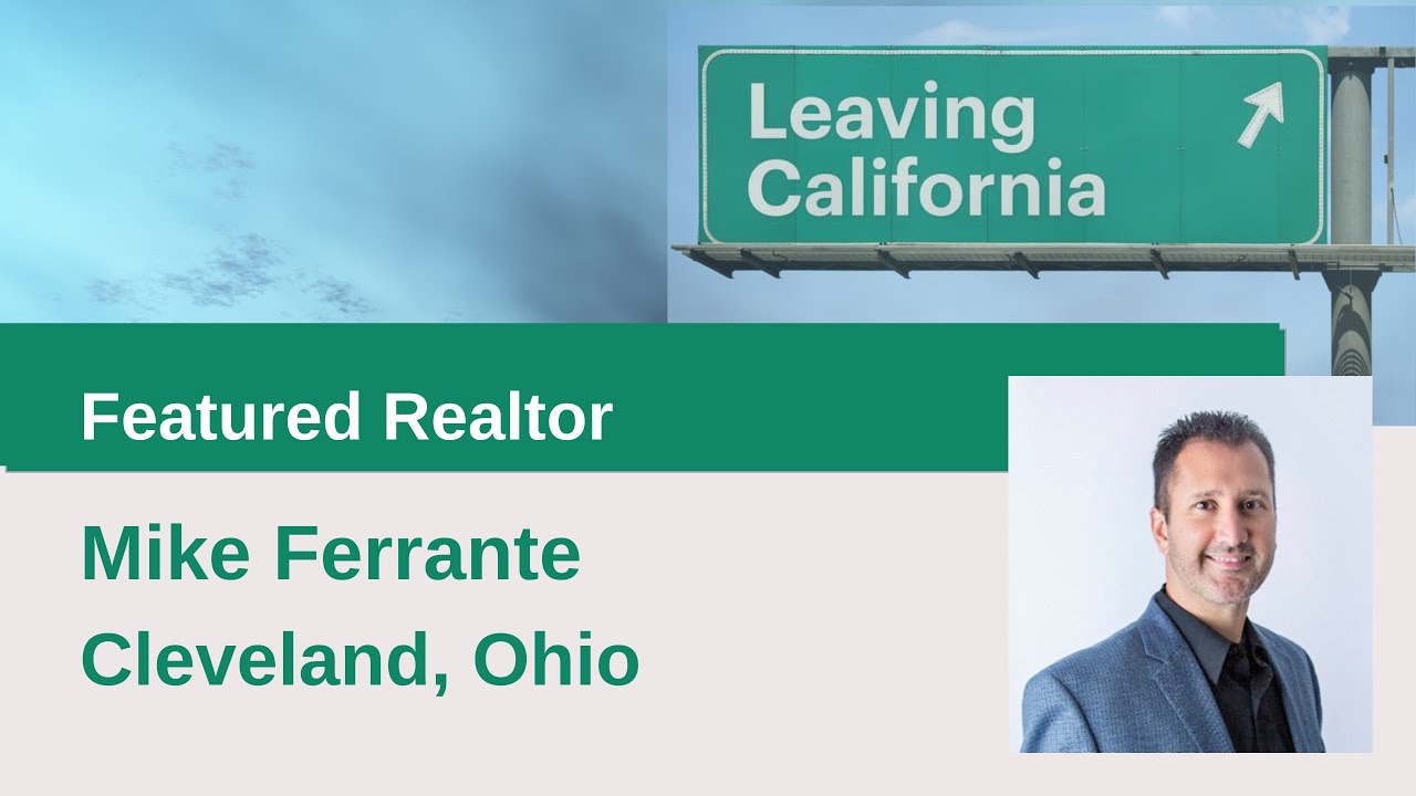 Leaving California for Cleveland Ohio - Mike Ferrante & Alison Woodall ...