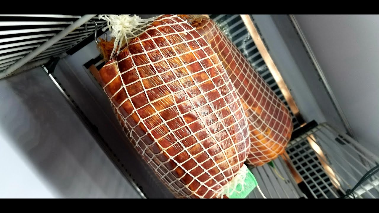 How to Dry Age Lonza in a Curing Chamber - YouTube