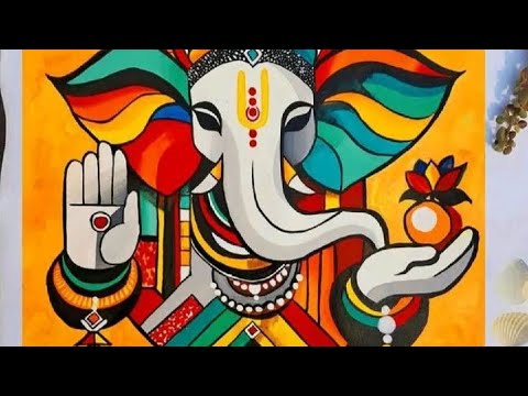 BAPPA PAINTING 🐘🌱 - YouTube
