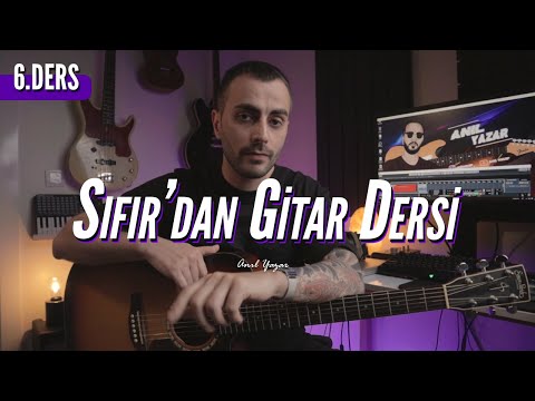 SIFIRDAN GİTAR 6. DERS (1-3-2-4 Egzersizi & D Akoru)
