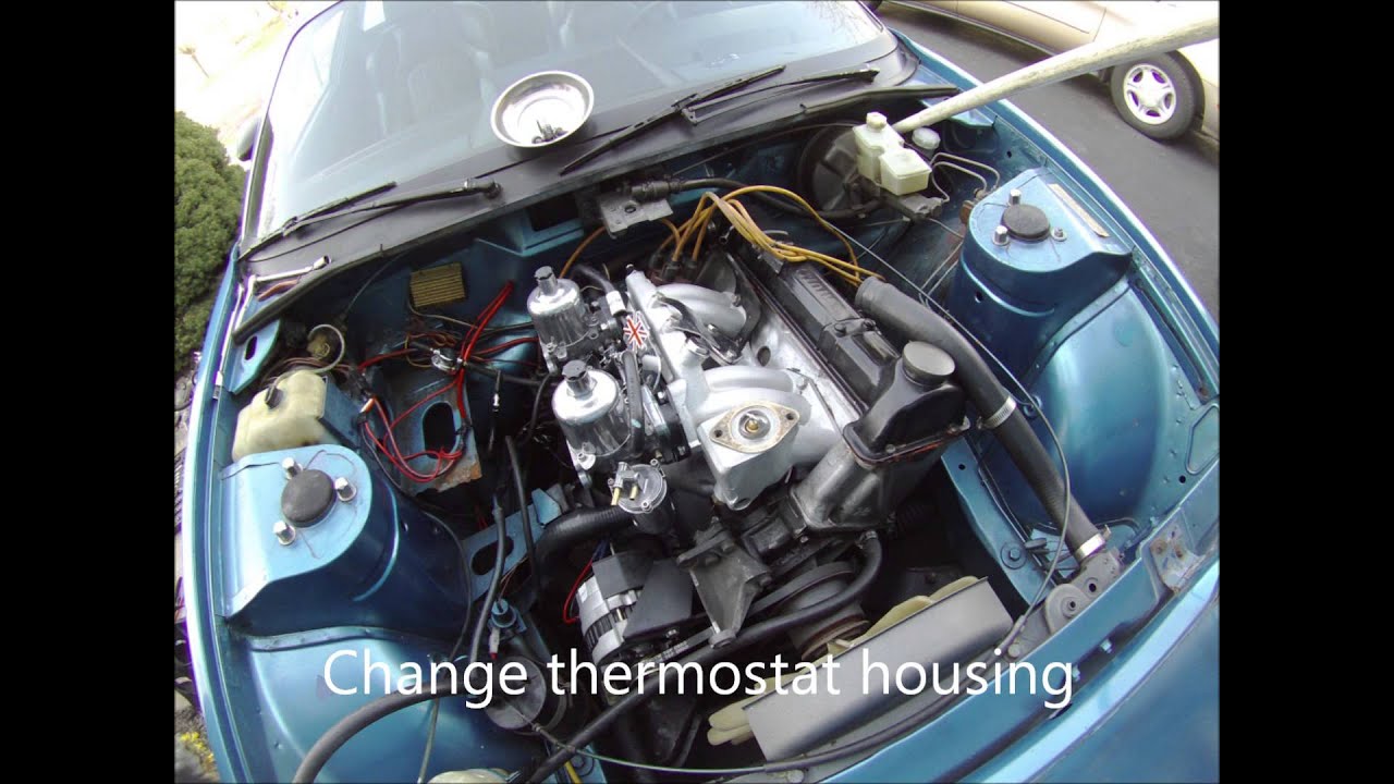 TR7 Carb Swap - YouTube