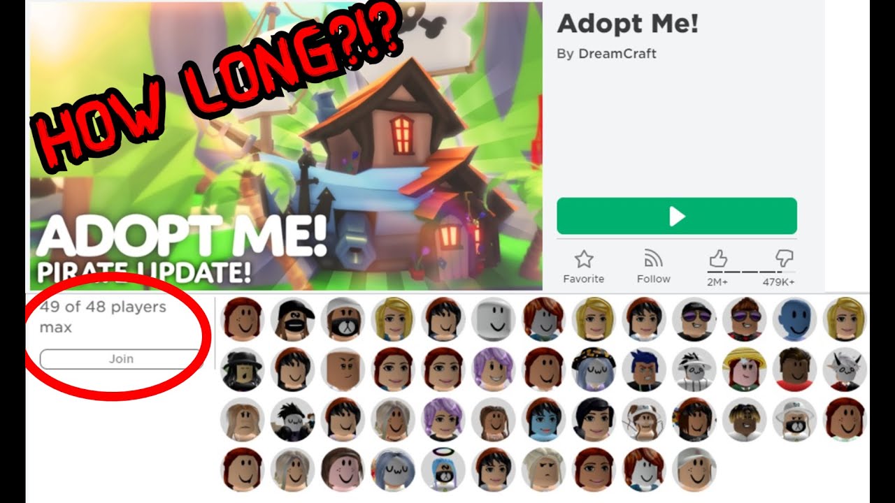 JOINING TOP SERVER | ADOPT ME | ROBLOX - YouTube