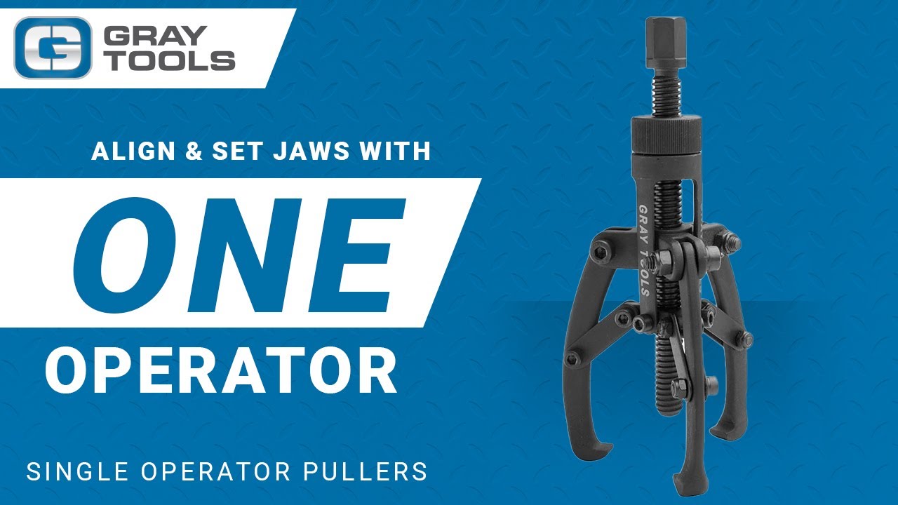 Gray Tools Single Operator Pullers - YouTube