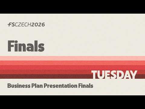 Day 3 | Business Plan Presentation Finals | FSCZ 2026