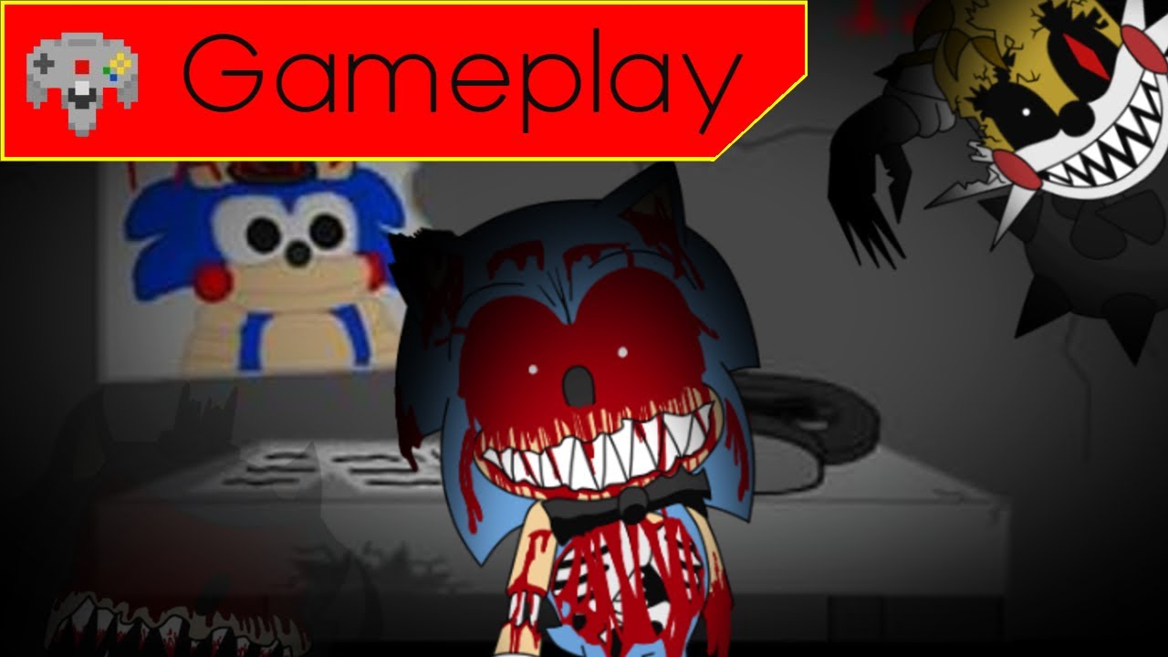 Nightmare Selvege Sonic (Fnas 4 DLC Reborn) - YouTube