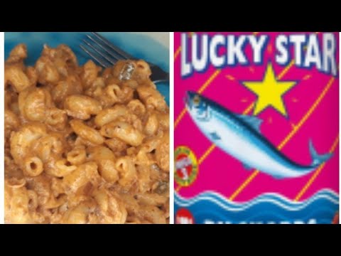 Pasta and Tin Fish(Pilchards) with Mayo..cook with me - YouTube