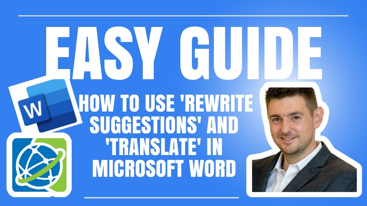 Easy 'Step-by-Step' guide on using translate and rewrite suggestions in ...