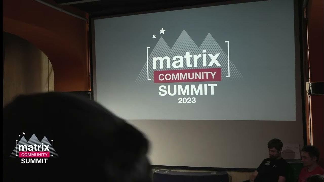 The Matrix Community Summit 2023 Day 2 - YouTube