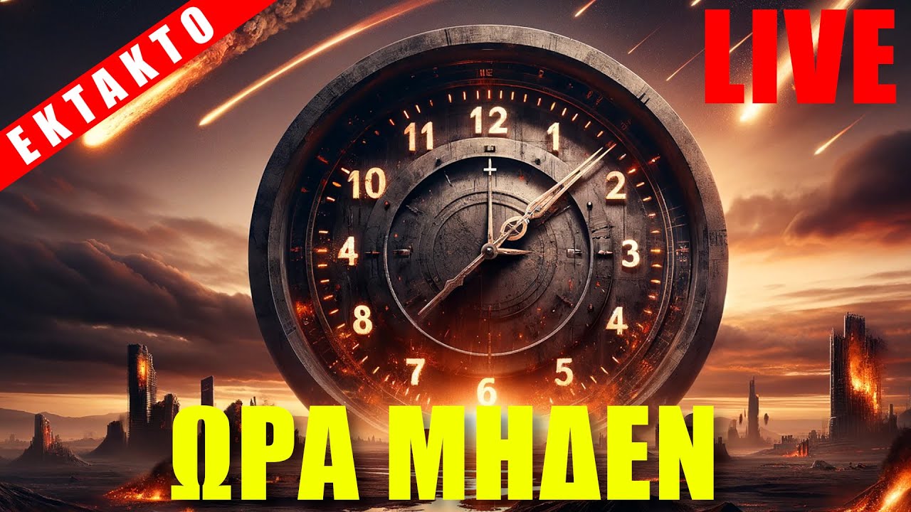 🔴 ΕΚΤΑΚΤΟ LIVE | ΩΡΑ ΜΗΔΕΝ... - (30.12.2024) - YouTube
