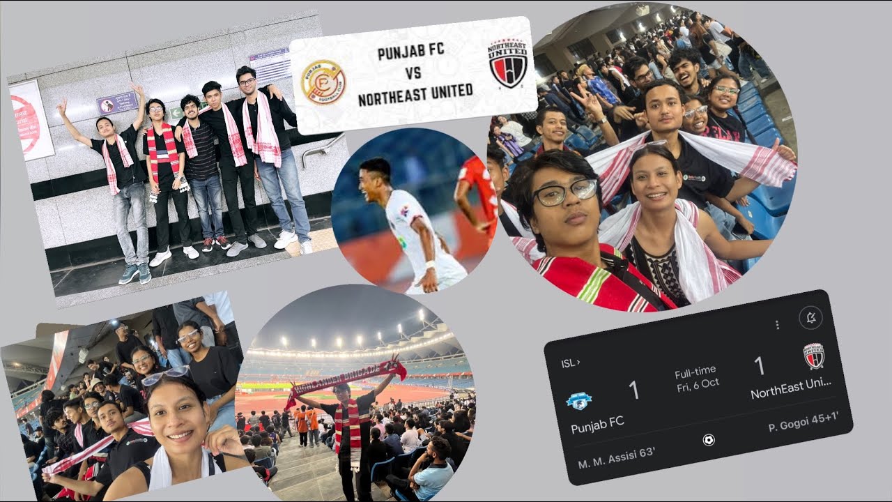 We watched Live ISL 2023 Match 🥳 NEUFC vs PFC ( 1 : 1 ) । Vlog 11 ( In ...