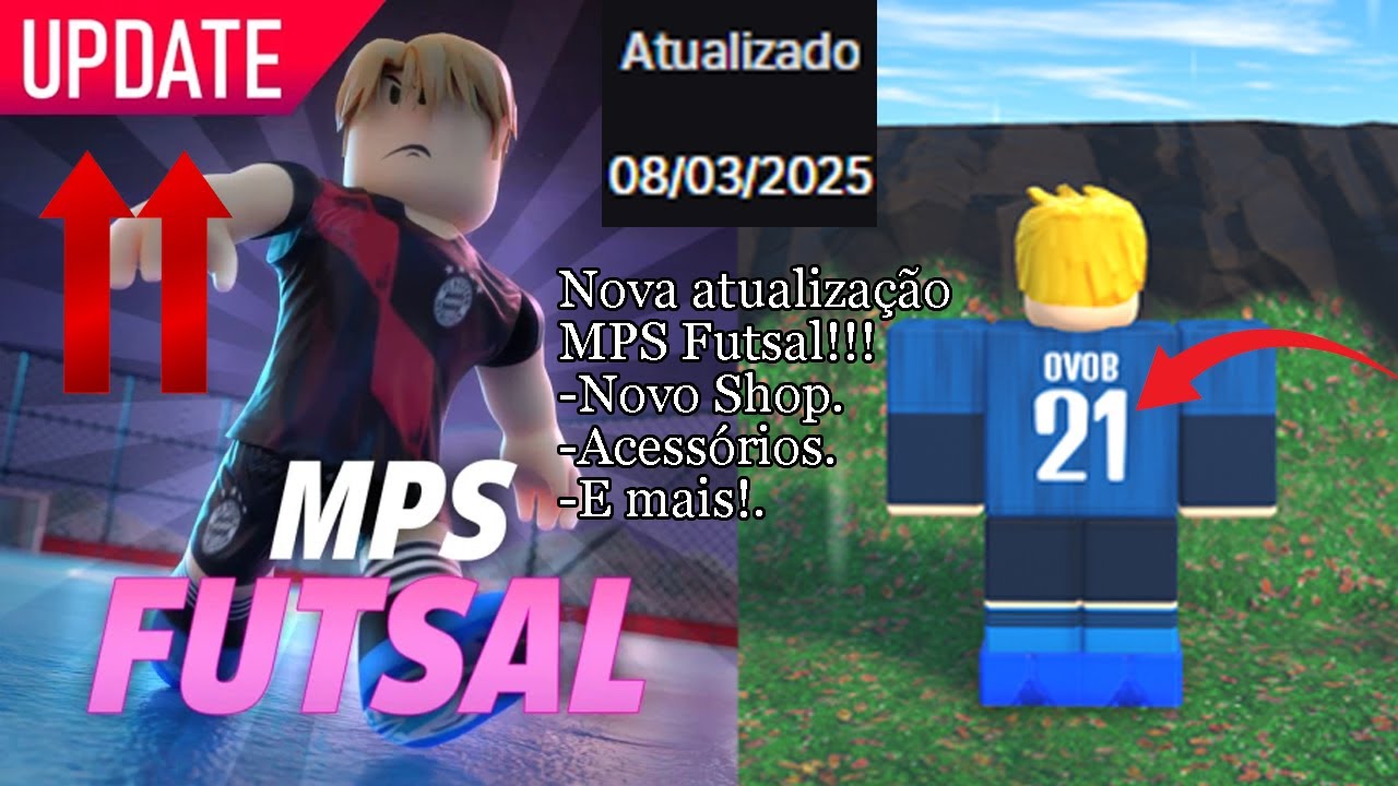 Veja o NOVO UPDATE do MPS Futsal! - YouTube