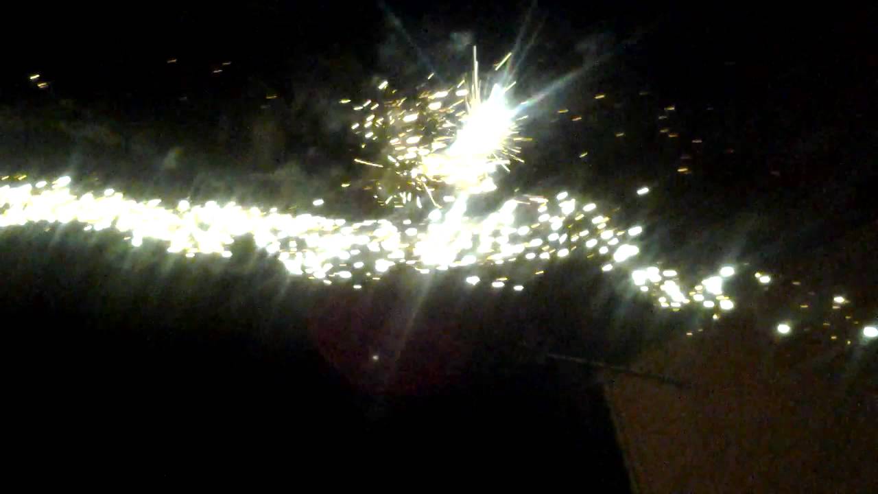 Pauls nye mega firework display - YouTube