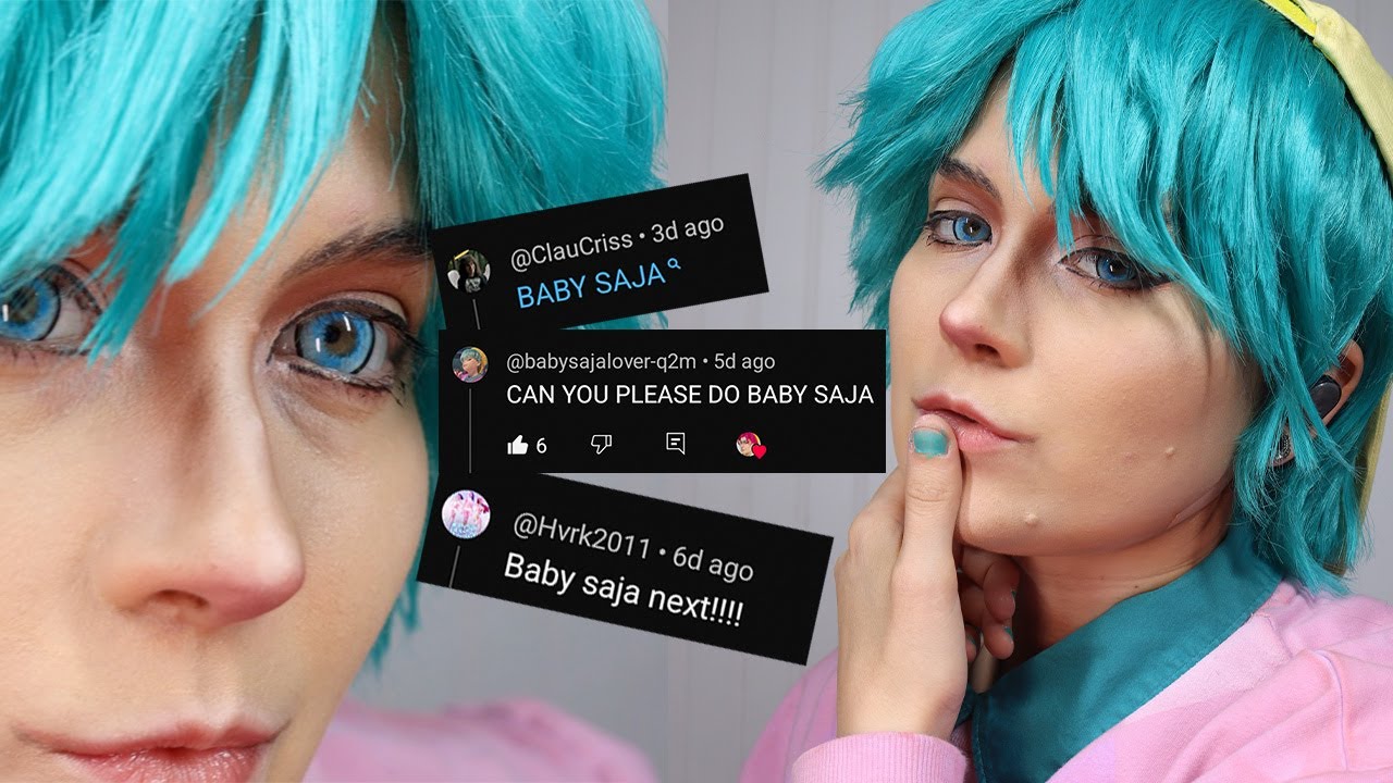 K-Pop Demon Hunters Baby Saja Cosplay and Makeup Tutorial - YouTube