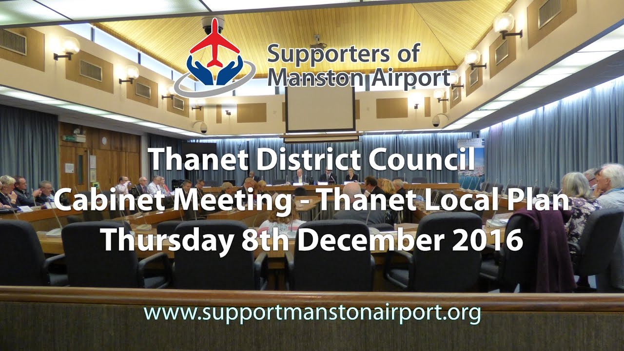 Thanet District Council - Cabinet Meeting (Thanet Local Plan) - 8th ...