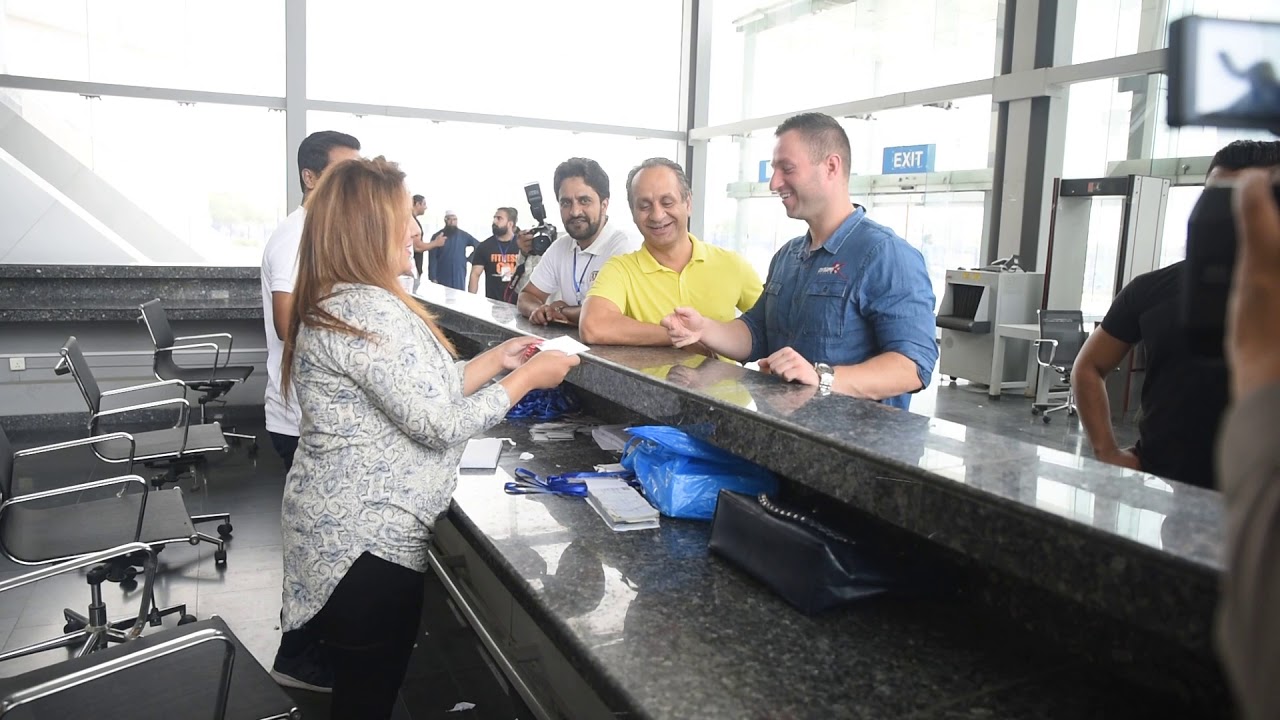 Rocky Mirza and Adam Paz, who is Kai Greene’s manager. - YouTube