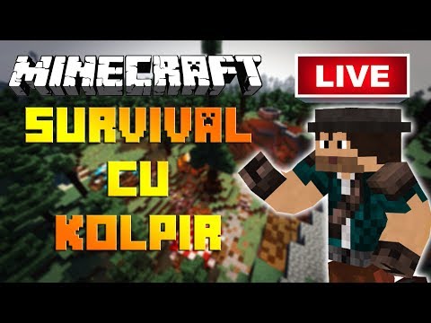 🔴 LIVE - MINECRAFT SURVIVAL CU KOLPIR [ Construim Satul ] - YouTube