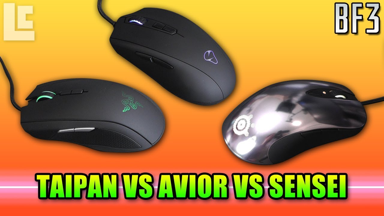 Best Ambidextrous Gaming Mice: Razer Taipan, Mionix Avior, SteelSeries ...