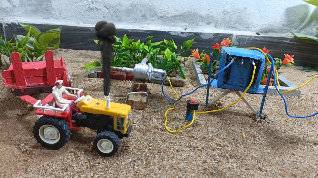 How to make cow house | how to make mini transformer | diy trector mini ...