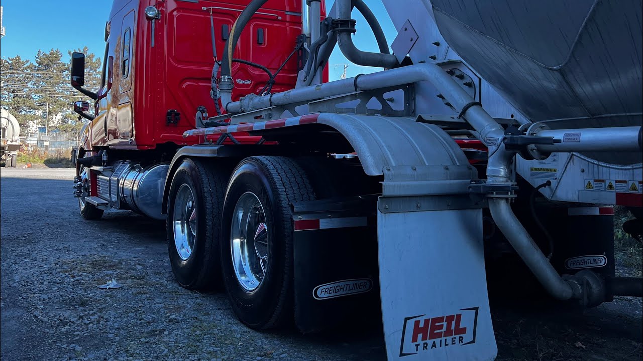 Hauling Dry Bulk / Cement - YouTube