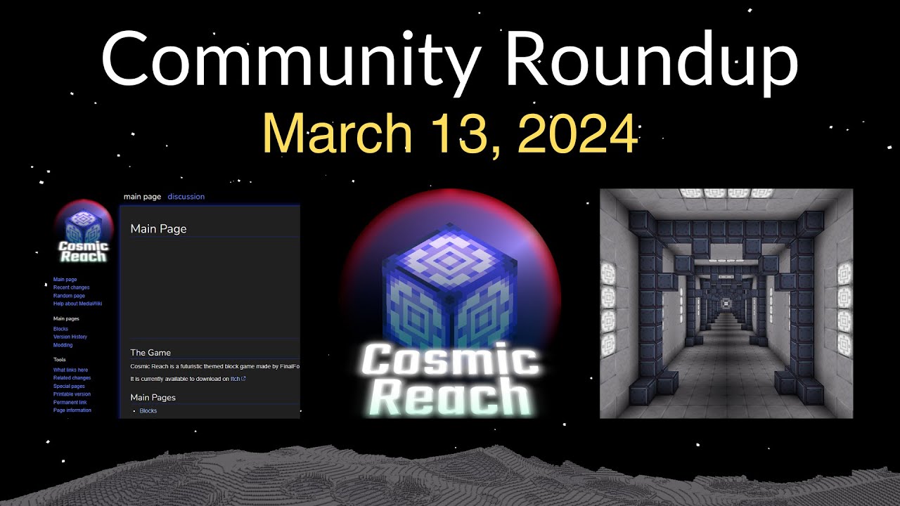 Cosmic Reach Community Roundup (March 13, 2024) - YouTube