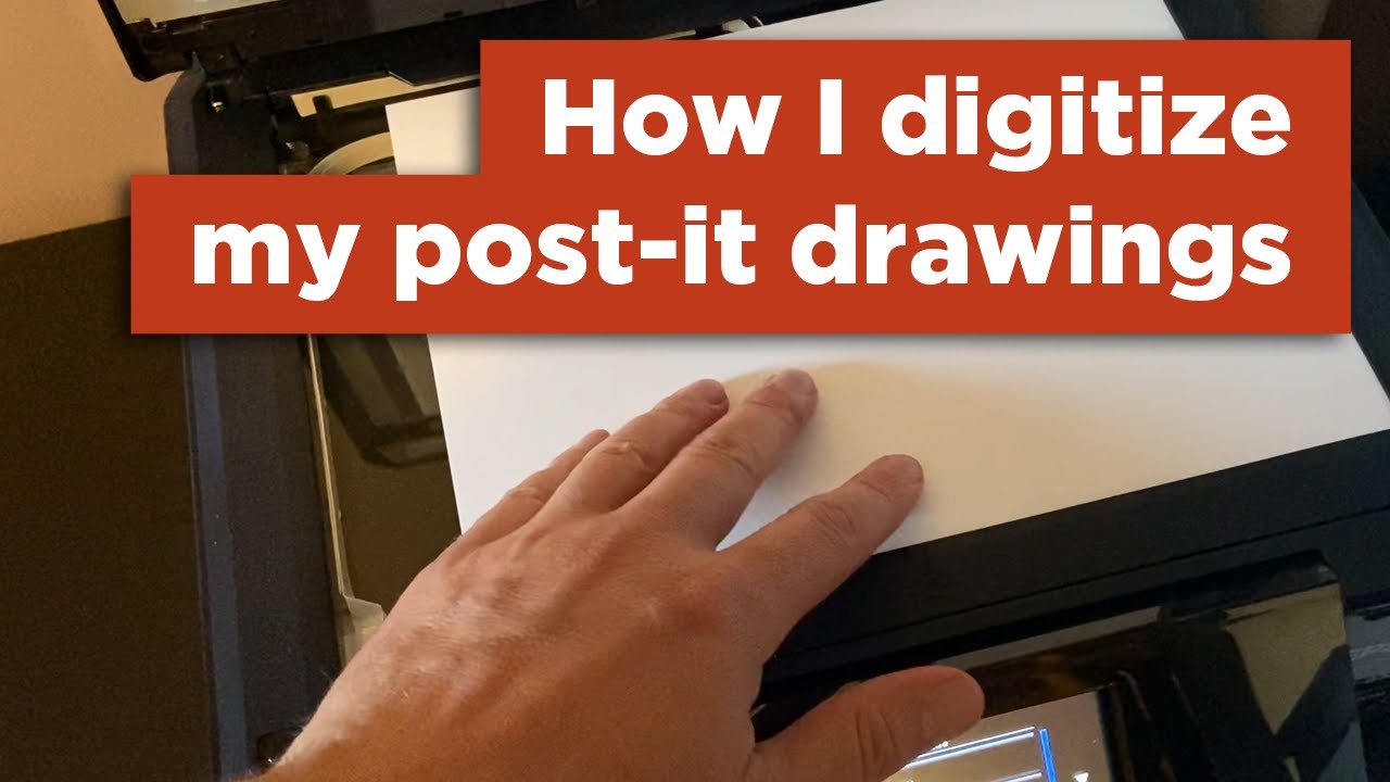 How I Scan My Drawings for Instagram - Photoshop Tutorial - YouTube
