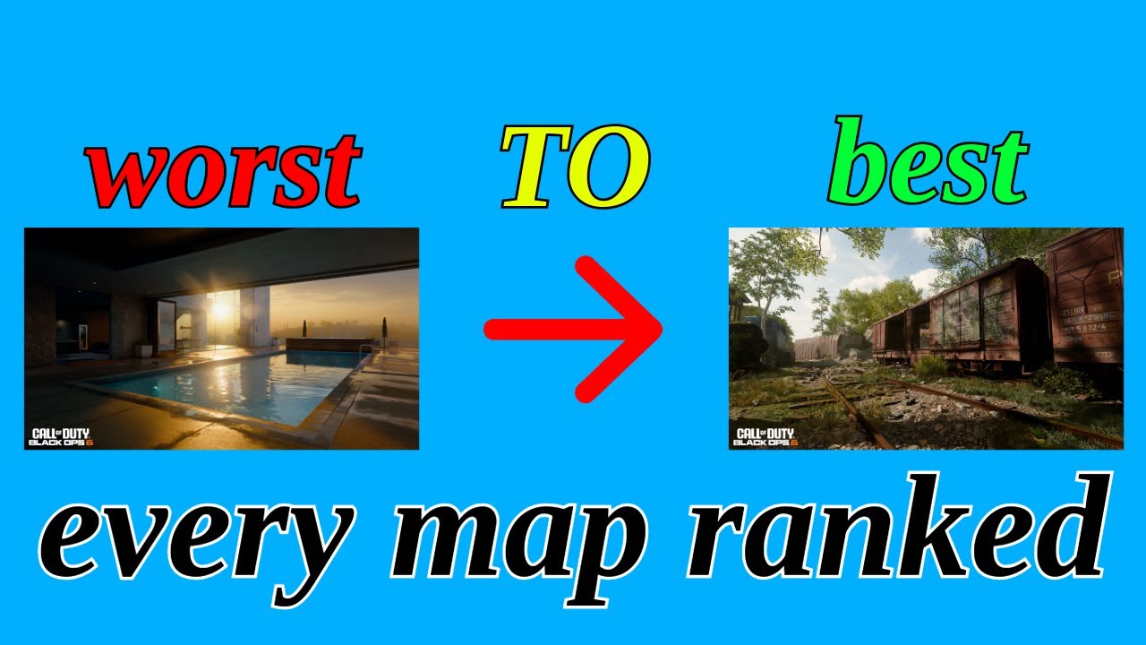 bo6 maps ranked - YouTube