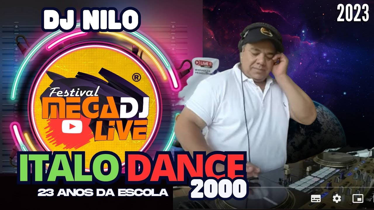 DJ NILO - ITALO DANCE - FESTIVAL MEGADJ 23 ANOS - YouTube