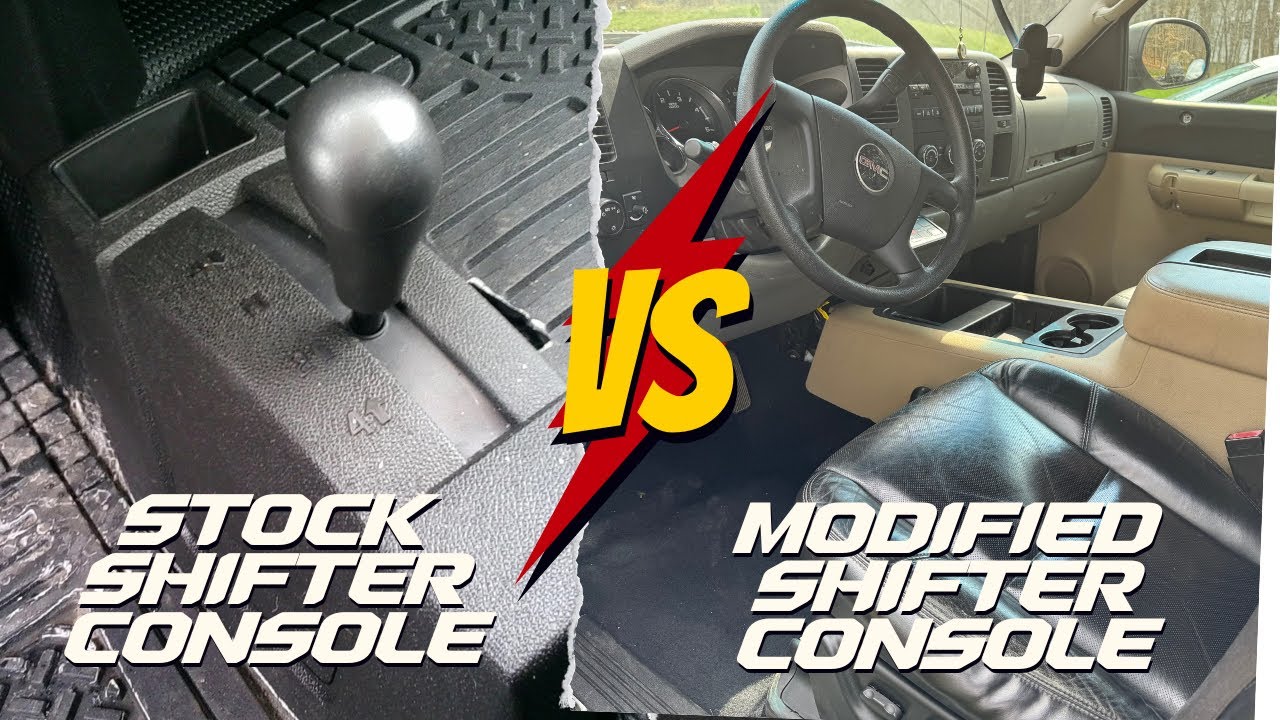 4WD Shifter Fabrication for Center Console | Rebuilding a Sierra ...