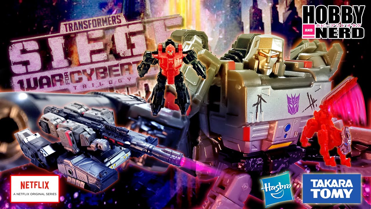 (รีวิว)transformers war for cybertron trilogy megatron netflix ver ...