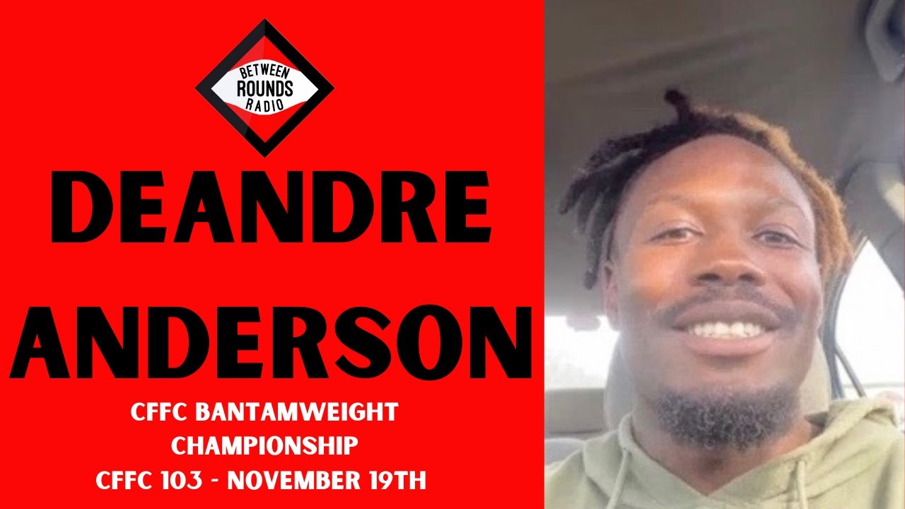 DeAndre Anderson talks CFFC title fight against Blackshear. - YouTube