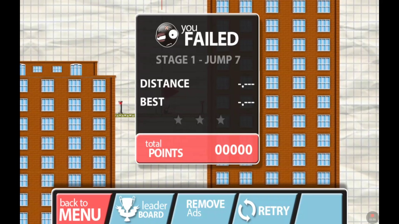 Stickman Base Jumper GamePlay - YouTube