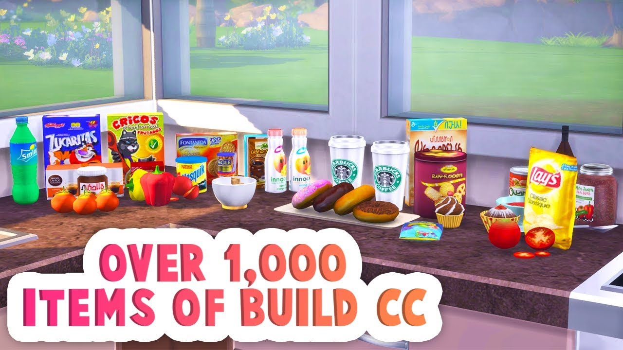 I JUST DOWNLOAD OVER 1,000 ITEMS OF BUILD CC😳 // THE SIMS 4 | CC ...
