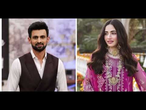 Shoaib Malik and Sana Javed got married/cricketer Shoaib Malik and actress Sana Javed tied a knot