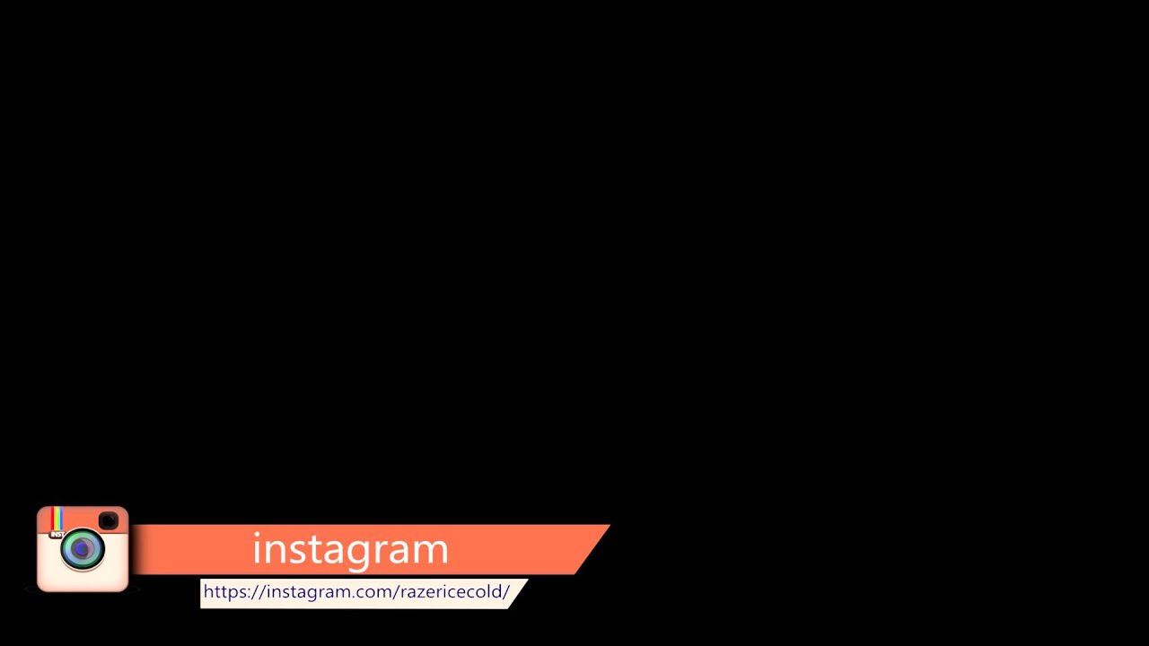 Social Media Lower Third Template Instagram #06 4k 2160p - YouTube