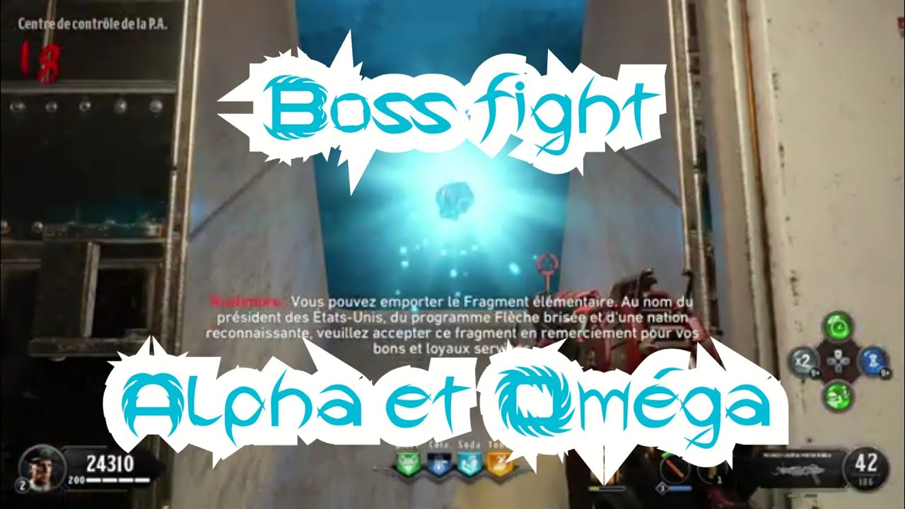 Call of Duty Black Ops 4 Boss fight Alpha Oméga - YouTube