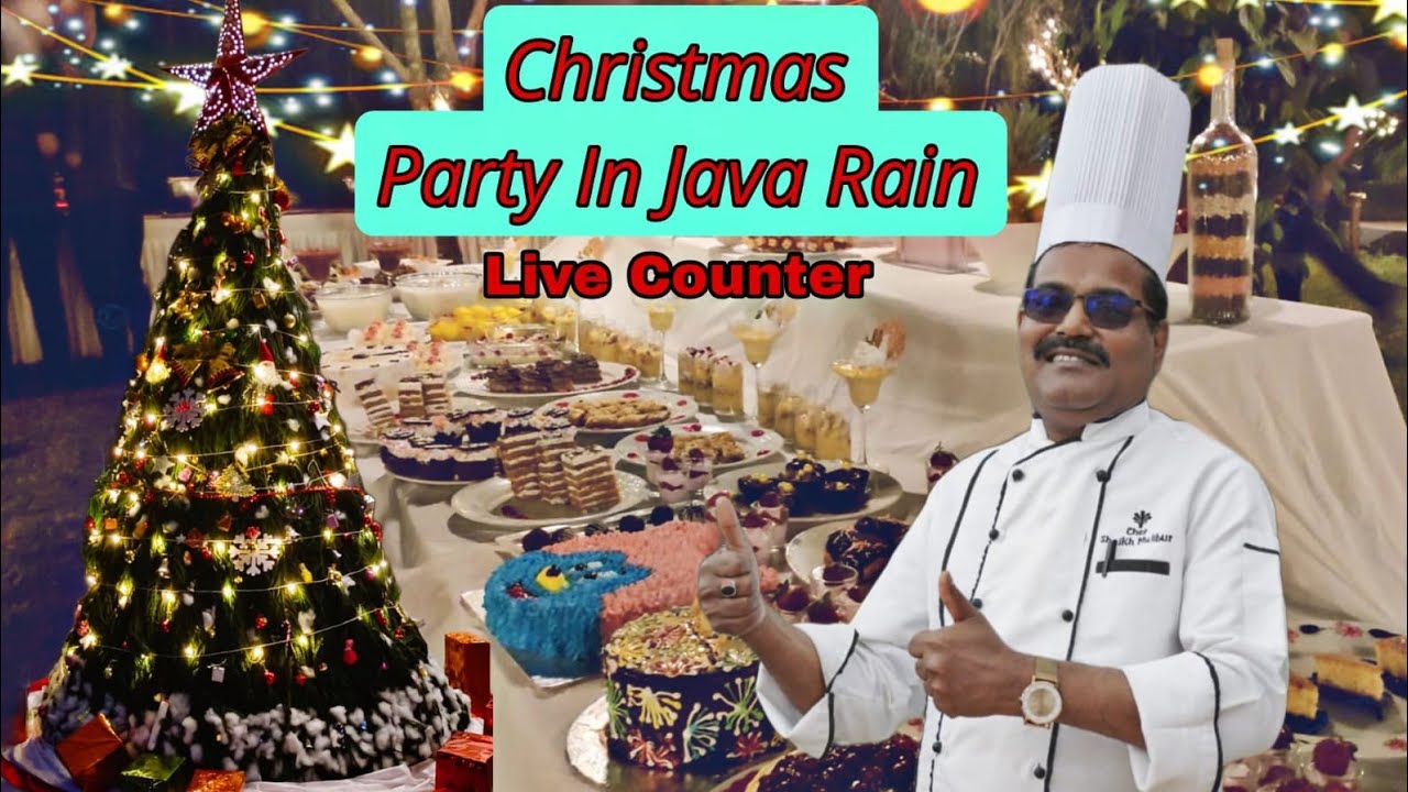 Christmas party in Java Rain || Chef mj - YouTube