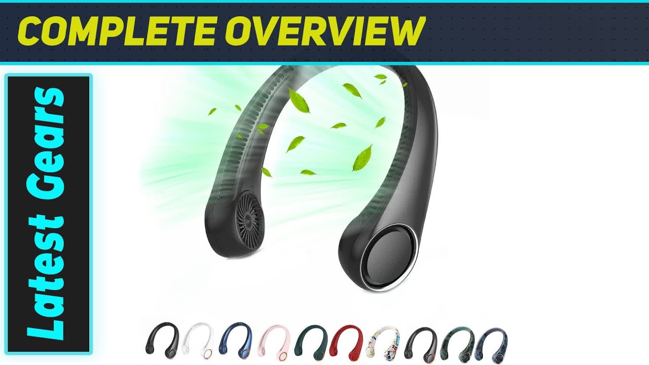 reviewBest Portable Neck Fan? Penkou Hands-Free Bladeless Fan - YouTube