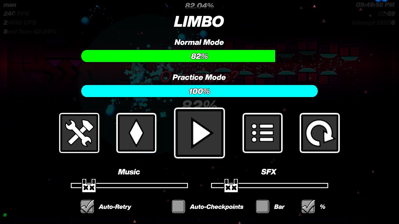 LIMBO 82% (TOP 8 EXTREME DEMON) - YouTube