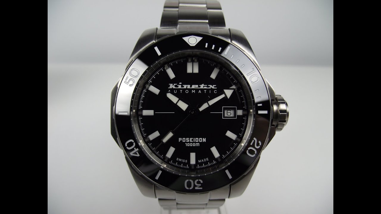 Kinetx Poseidon 1000M 4K Watch Review - YouTube