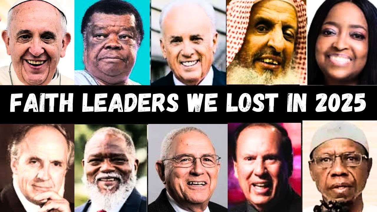 10 Legendary & Famous Religious Leaders Who Died in 2025 - YouTube