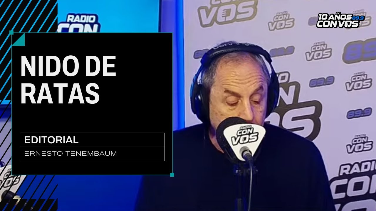 El editorial de Ernesto Tenembaum sobre el cierre de listas en PBA ...