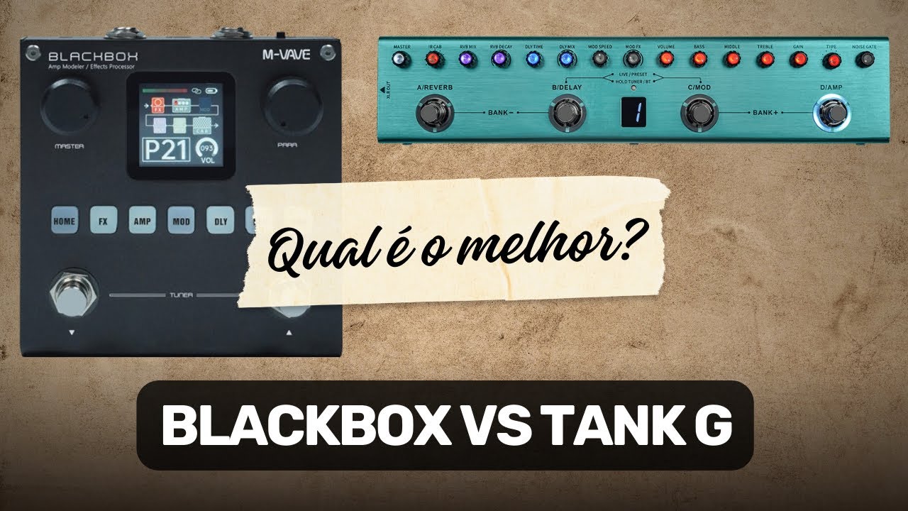 Tank G ou Blackbox ? Qual escolher ? - YouTube