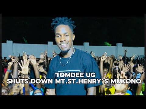 TomDee heavily entertains students of Mt.St.Henry’s High School Mukono ...