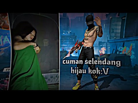 selendang hijau bikin penasaran aja🤣