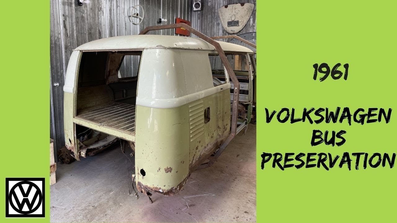 1961 Volkswagen Mango Bus Restoration EP5 - YouTube