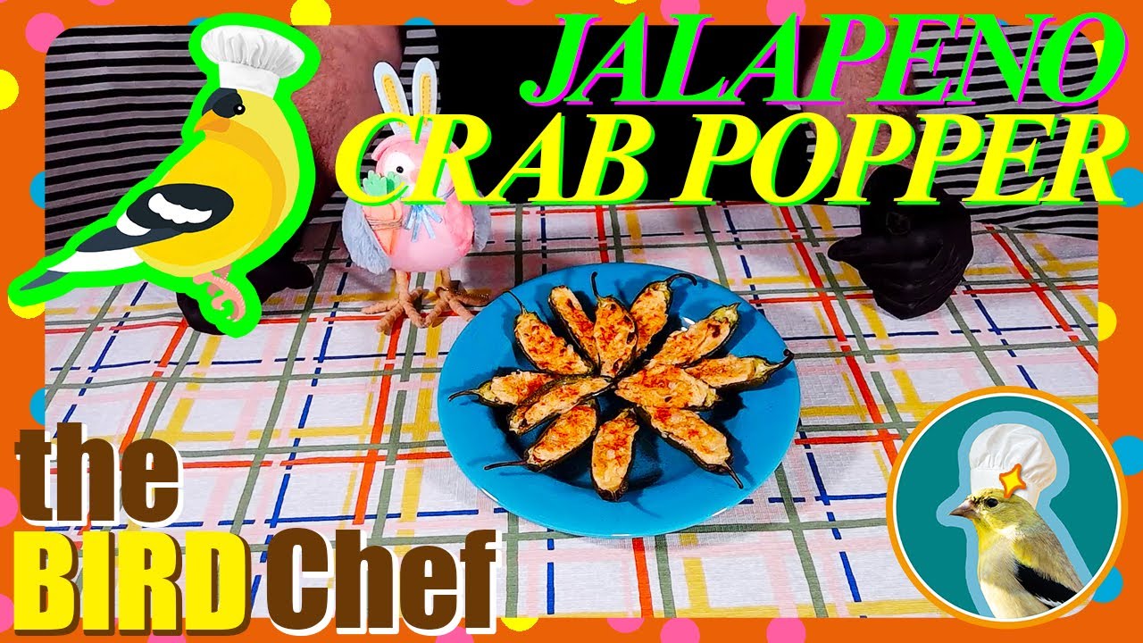 Crab Stuffed JALAPENO Poppers | Quick n Easy Recipe | The BIRD Chef ...