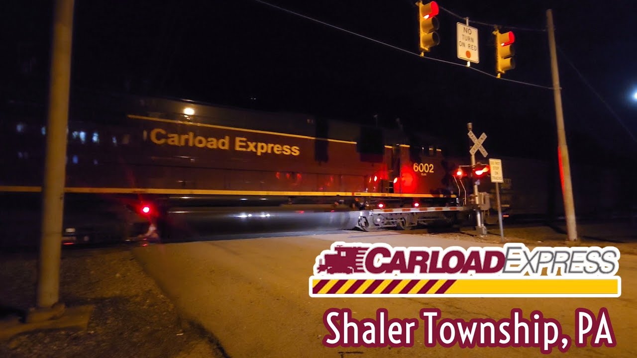 Carload Express Makes Its Nightly Trip Through Shaler Township, PA ...